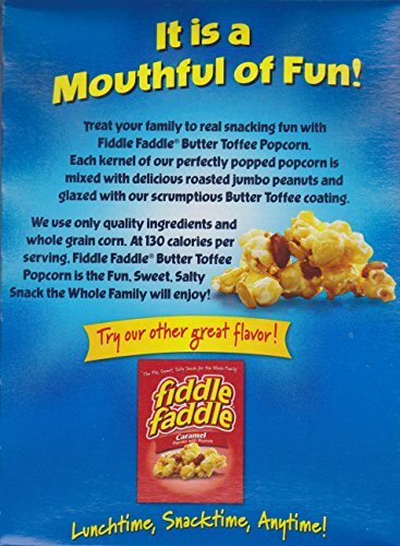 Fiddle Faddle Butter Toffee Popcorn with Peanuts (Six Boxes) | eBay