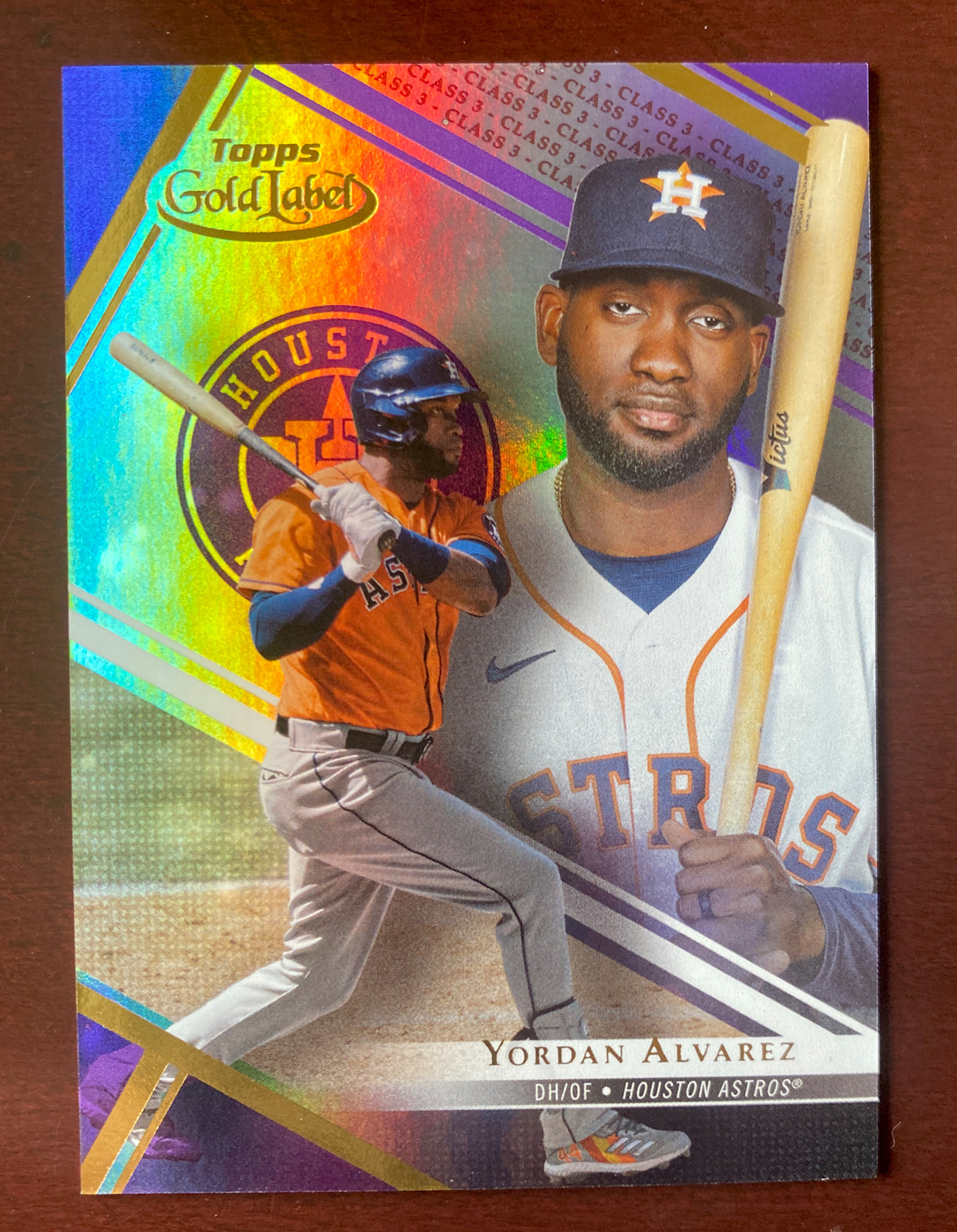 Yordan Alvarez 2021 Topps Gold Label Class 3 purple /35 | eBay