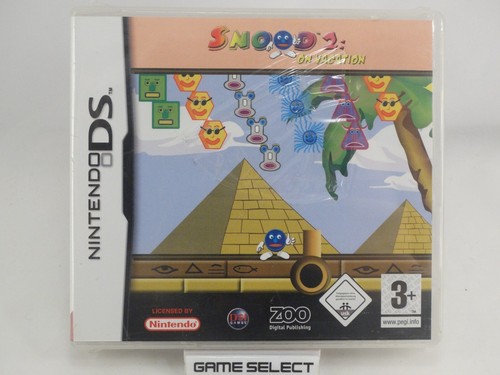 Snood 2 on Vacation Nintendo DS 2DS 3DS Pal Eu Eur - - New Sealed ...