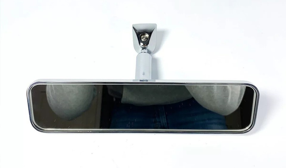 Universal Billet Ball Milled Grooved Interior Rear View Mirror | Fast ...