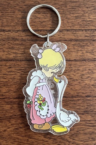 1992 Precious Moments Keychain Girl & Goose Make a Joyful Noise Samuel ...