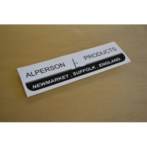 CI Caravans Sprite 'Alperson Products' Caravan Sticker Decal Graphic ...