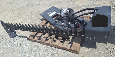 Skid Steer 72" Wolverine Sickle Bar Mower Hydraulic Attachment Bobcat ...