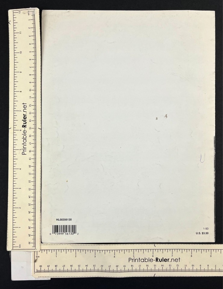 1991 Achy Breaky Heart Billy Ray Cyrus Piano Vocal Guitar Vintage Sheet ...