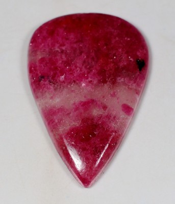45 Ct 5X23X37 mm Natural Designer Rhodonite Pear Cabochon Gemstone DJ ...