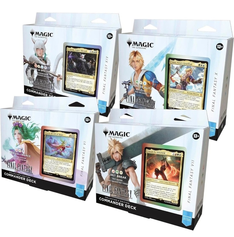 MTG - Final Fantasy Collector’s Edition Commander Deck Bundle [PRESALE!!!] 🆕 | eBay