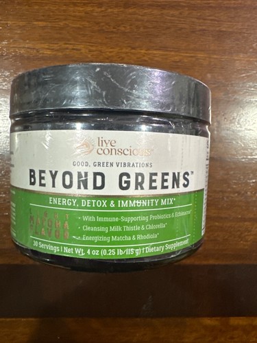 Beyond Greens, Energy, Detox & Immunity Mix, Light Matcha, 4 oz (115 g ...