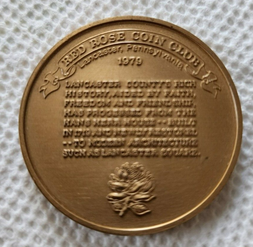 1979 Red Rose Coin Club Token bg | eBay