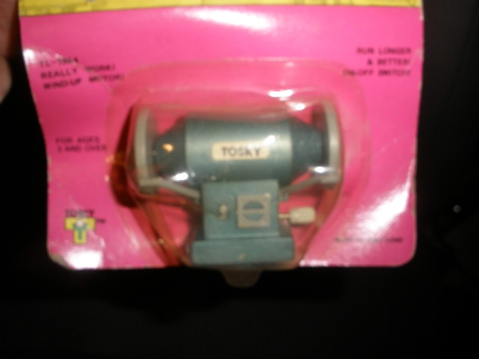 NEW NOS Vintage Mini Tooling Machine Wind-up Motor Tosky TL-1984 bad ...