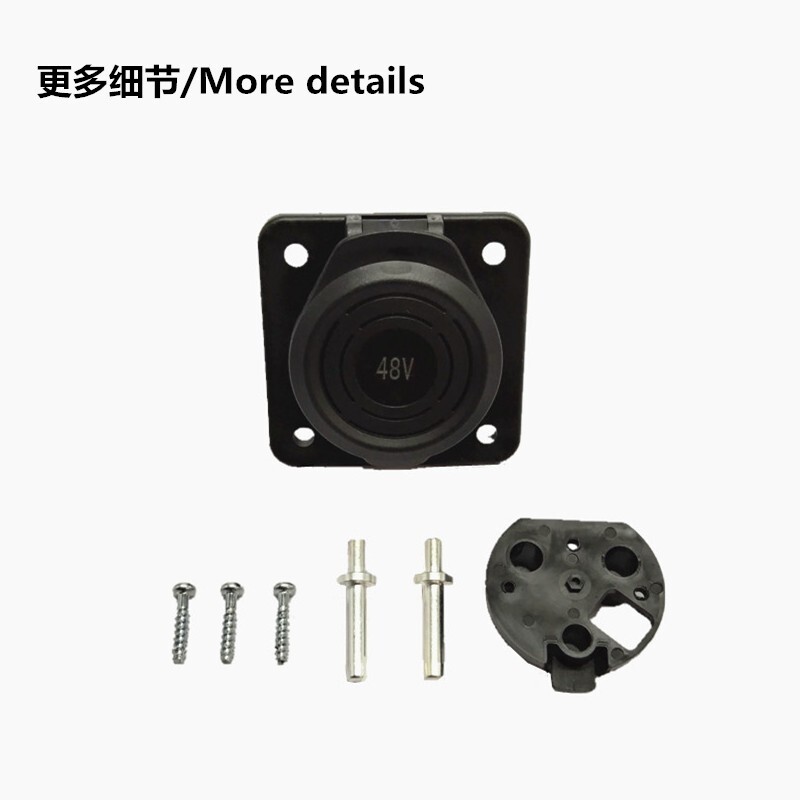 Original YEEDA Y-60 48V plug and socket kit for forklift andelectric ...