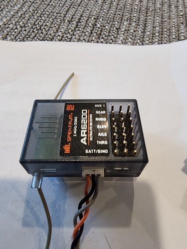 Spektrum AR6200 6 Channel DSM2 Aircraft Receiver W/ Satellite | eBay