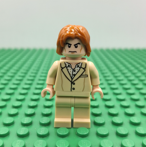 LEGO DC Super Heroes Lex Luthor Tan Suit sh0222 Minifigure 76046 Dawn ...
