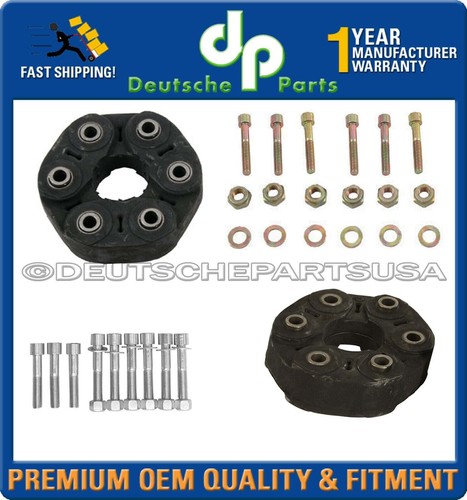 MERCEDES Benz W203 W211 Front+Rear Driveshaft Flex Disc Joint 4Matic ...