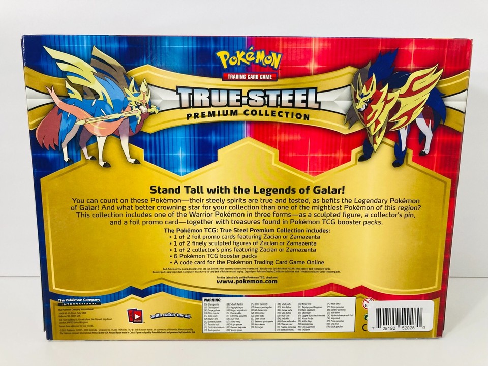 True Steel Premium Collection Box Factory Sealed Incl. SM Team Up & XY ...