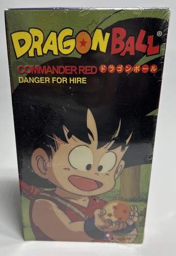 Dragon Ball - Commander Red: Danger for Hire VHS Edited Sealed New ...