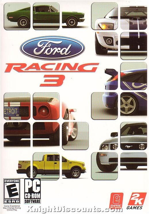 FORD RACING 3 III - Rare Racing Sim PC Game - Collectable - NEW in BOX ...
