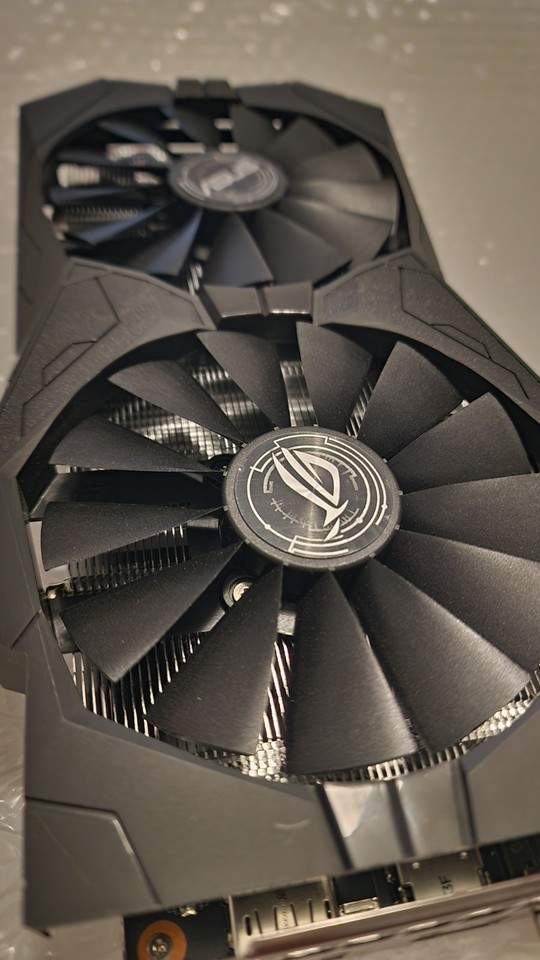 ASUS ROG STRIX NVIDIA GeForce GTX 1050 Ti 4GB GDDR5 GPU VERY GOOD ...