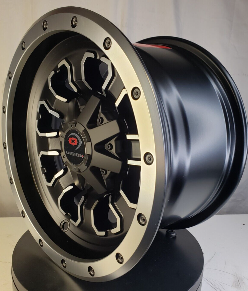 Vision Wheel MINI TRUCK RIMs 12x7 4/115 4+3 Forged Aluminum DOT ...