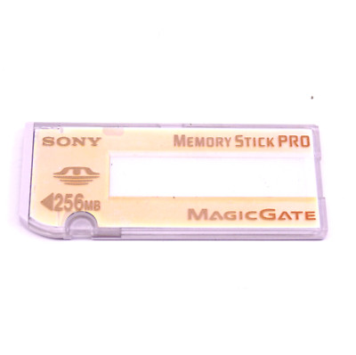 256mb Sony Memory Stick Pro Original Long MagicGate Card Vintage ...