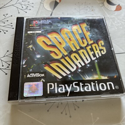 Space Invaders Sony Playstation 1 PS1 Game Video Games PAL 47875109148 ...