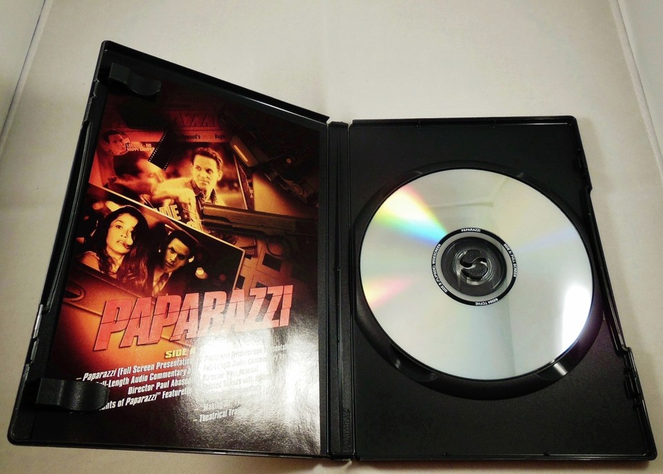 Paparazzi DVD Cole Hauser, Robin Tunney, Dennis Farina, Daniel Baldwin ...