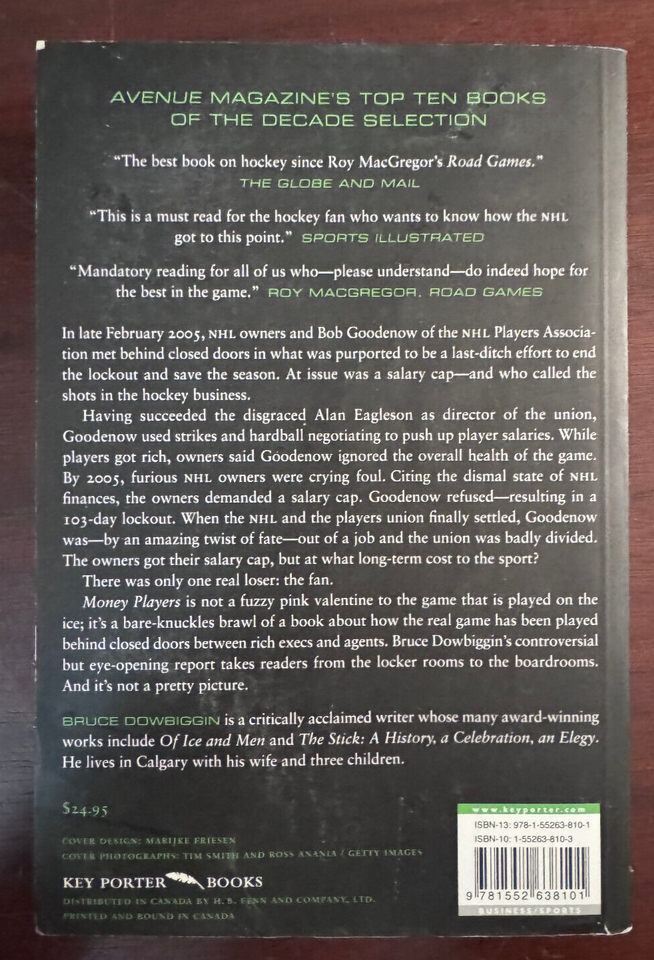 MONEY PLAYERS: THE AMAZING RISE AND FALL OF BOB GOODENOW Bruce ...