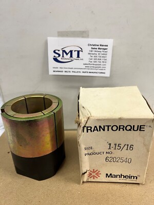 6202540 Keyless Bushing - Trantorque GT Series, 1.9375 in ID, 2.8750 in ...