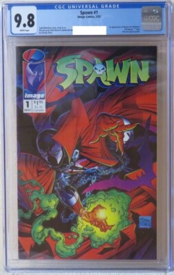 Spawn #1 Todd Mcfarlane Image 1992 1st Spawn Appearance CGC 9.8 White Pages | eBay