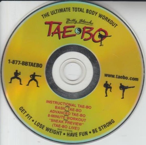 Tae Bo: The Future Of Fitness Workout 4 Pack DVD VIDEO body ...