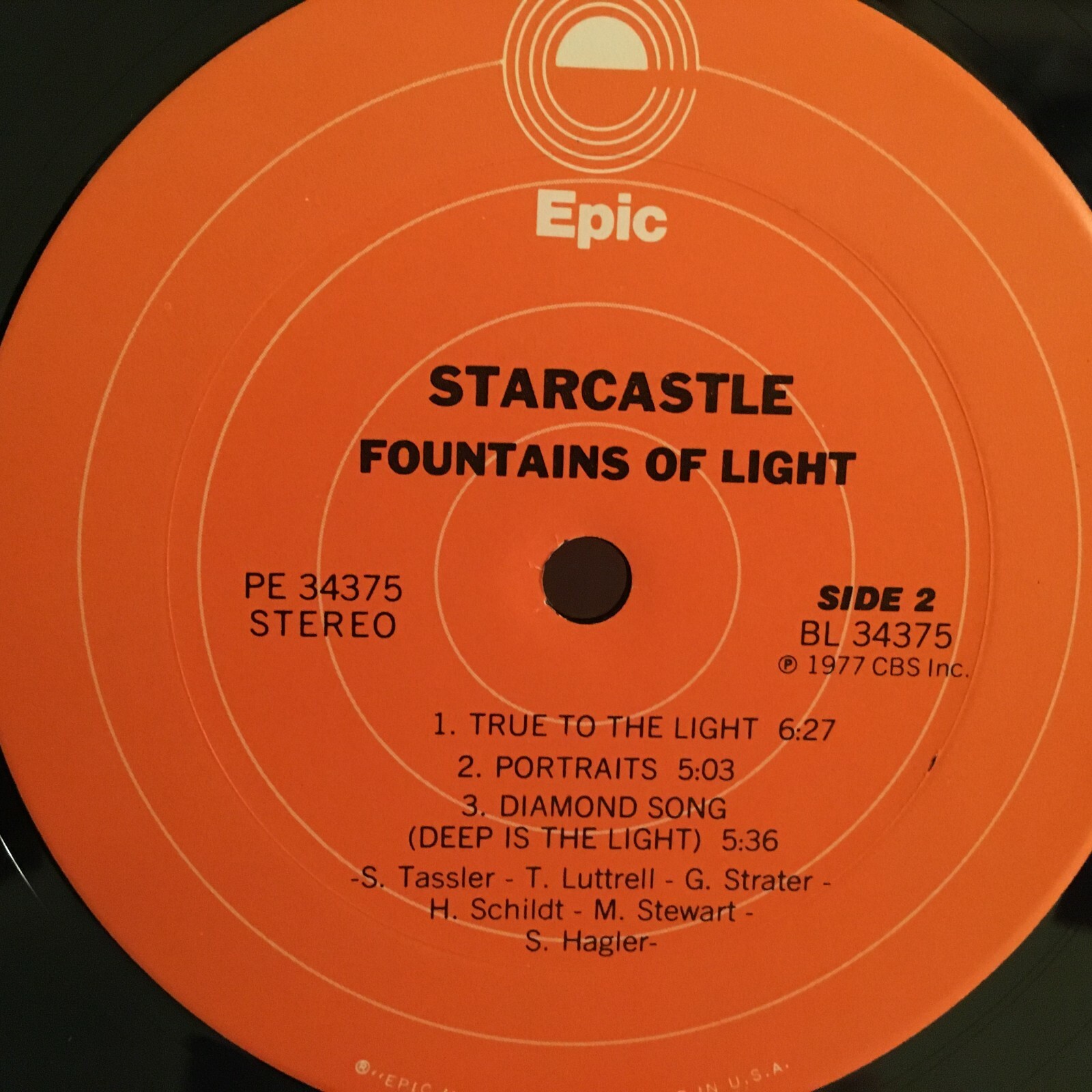 STARCASTLE LP FOUNTAINS OF LIGHT (DEMO ) | eBay