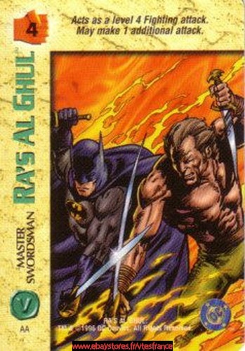 Overpower TCG - Ra's Al Ghul Master Swordsman / DC OverPower | eBay
