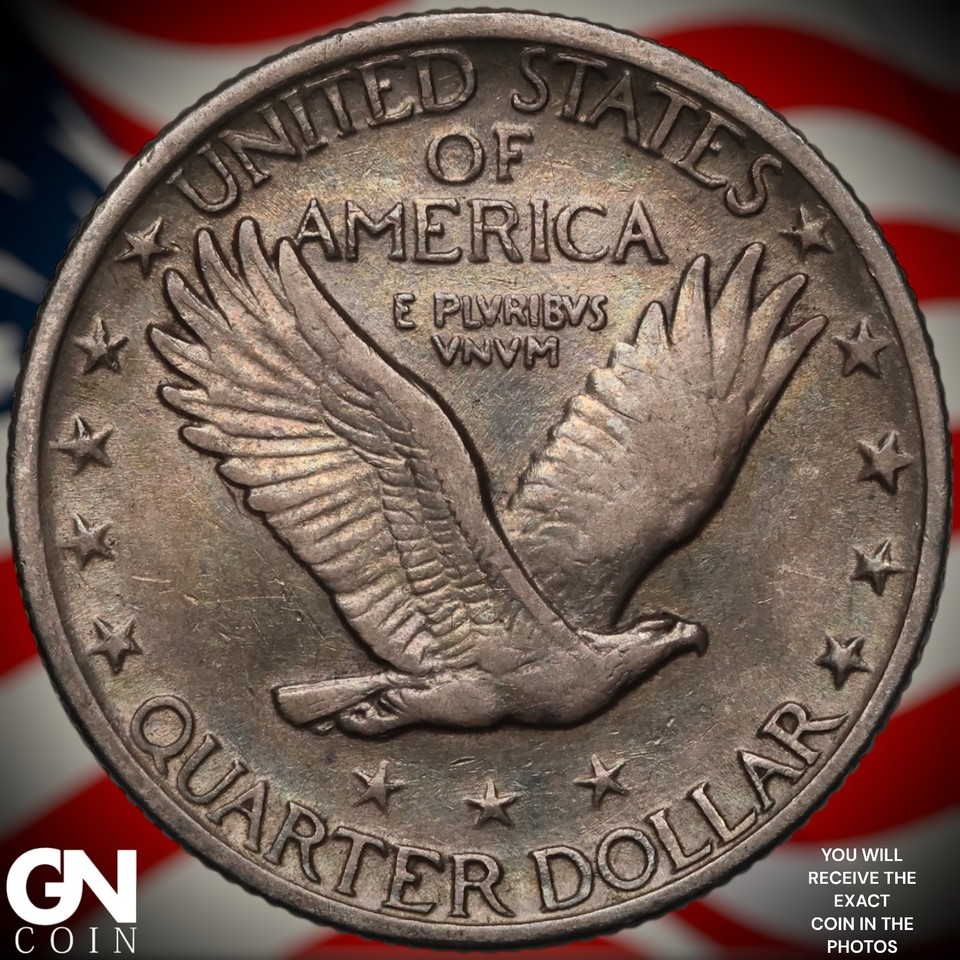 1919 P Standing Liberty Quarter A7553 | eBay