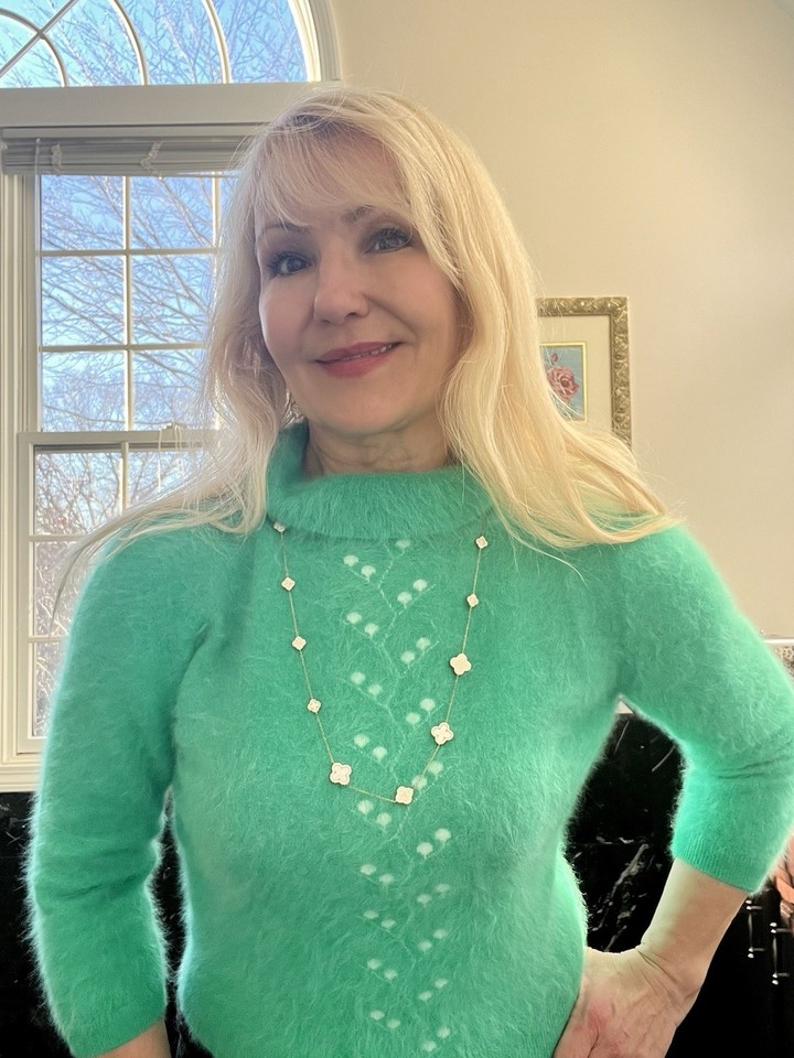 Angora Sweater Fluffy Soft🌸Gorgeous Emerald Green🌸70% Angora M Holiday ...