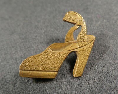 Pin Lady women shoe female slipper Pin Badge collectible | eBay