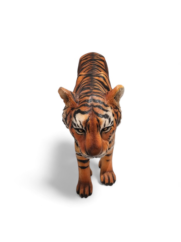 Large Tiger Statue Sumatran Life Size Tiger Sculpture Indoor Outdoor ...
