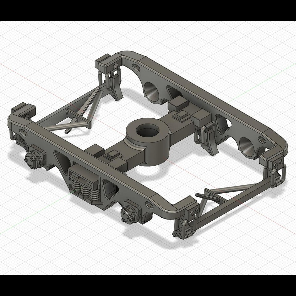 HO Scale Beaver Models Helium Car Kit – Roller Bearing Trucks | eBay