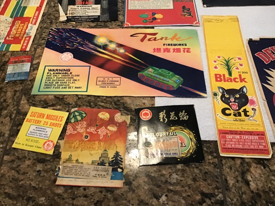 Firecracker Labels Lot Of 7 Vintage & Modern Misc Collection | eBay