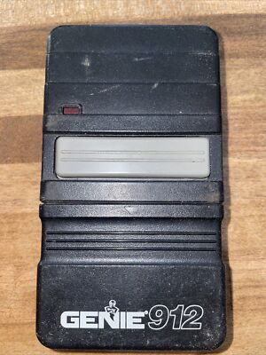 Genie 912 Remote Control GT912 Garage Door Opener Used Works Great No ...