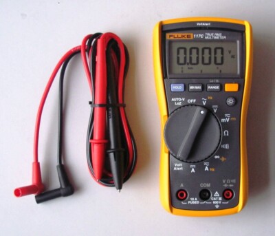 New FLUKE 117C Digital Multimeter 17B 15B 18B EMH003 w/Bag from US | eBay