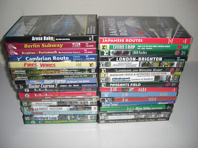 Microsoft Train Simulator / Add-On Expansion Packs Pc Choose individual ...