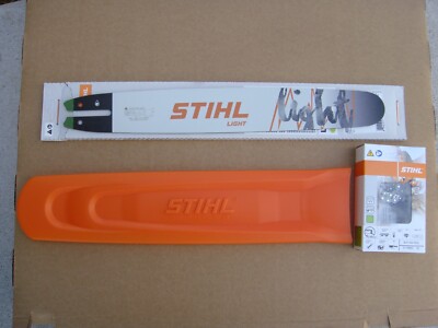 GENUINE STIHL MS162 CHAINSAW 16" BAR & CHAIN - 3/8" .043" 55DL | eBay