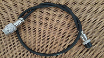 Kenwood - 8 Pin Microphone to ICOM 8 Pin Radio Converter Adapter Cable ...