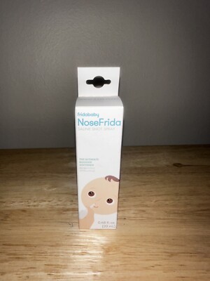 New FridaBaby NoseFrida Saline Snot Spray “The Ultimate Booger Softener ...