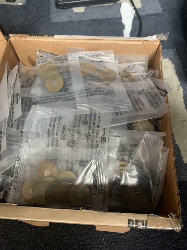 Los Angeles Metro Bus Tokens | eBay