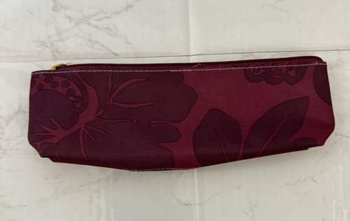 Lancome pink Floral Print Makeup Cosmetic Bag/Travel Case Pencile Bag ...