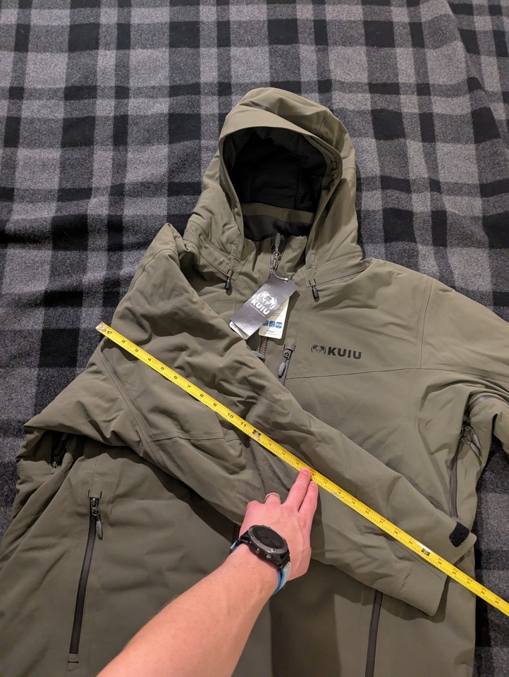 Kuiu | Kutana Gale Force Hooded Hunting Jacket | Waterproof | Ash ...