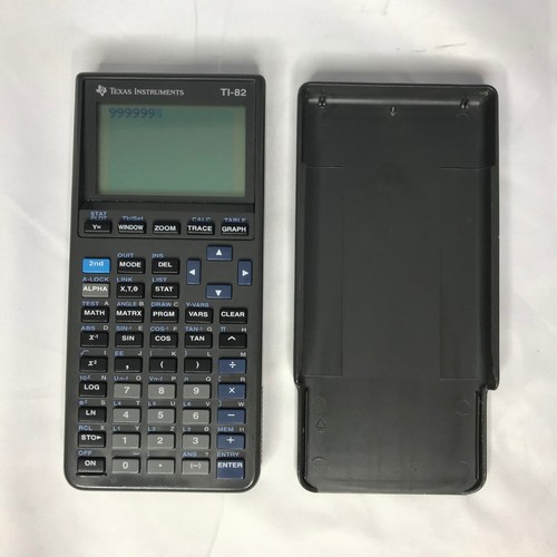Texas Instruments TI-82 Calculator Scientific Graphing Plastic Cover ...