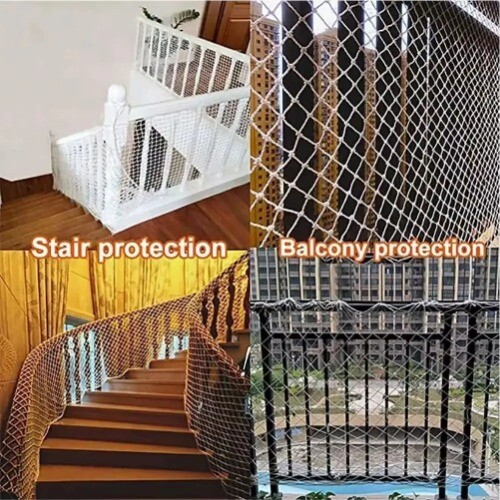 Safety Netting Building Against Falling Net Balcony Window Stairs Deck ...