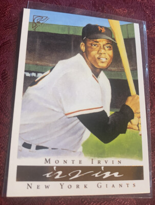 Monte Irvin 2003 Topps Gallery #33, New York Giants MLB HOF’er | eBay