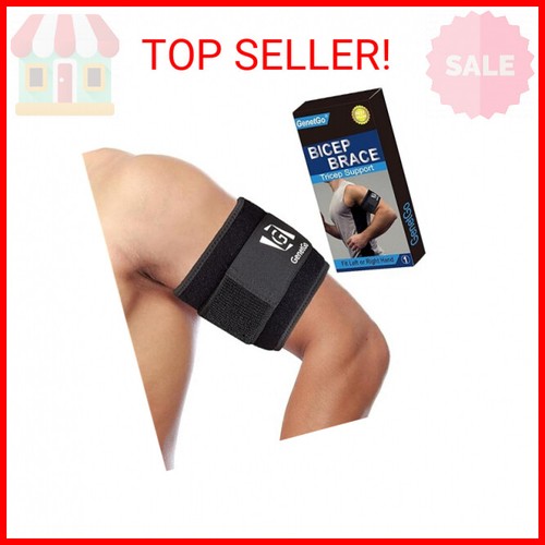 Bicep & Tricep Tendonitis Brace Compression Sleeve - Pain Relief for ...